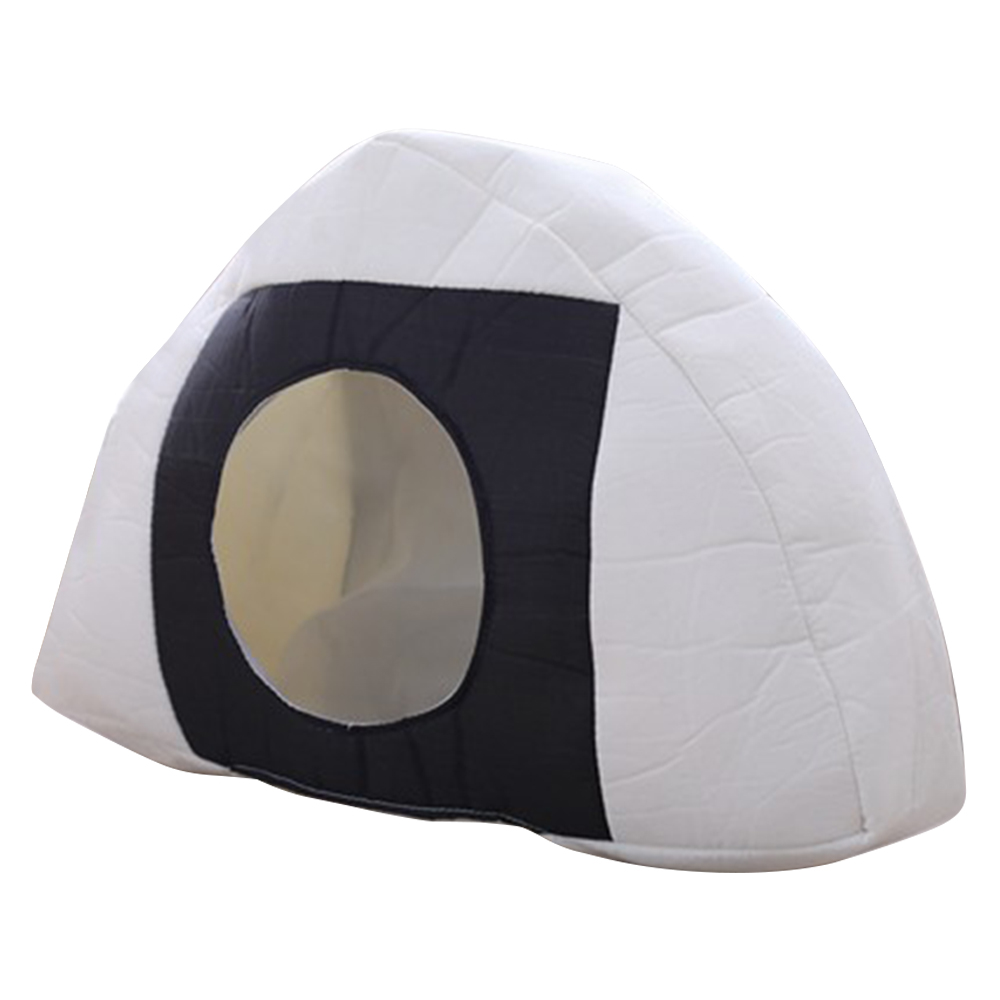 Soft Warm Cap Triangle Rice Ball Plush Hats Earmuf... – Vicedeal