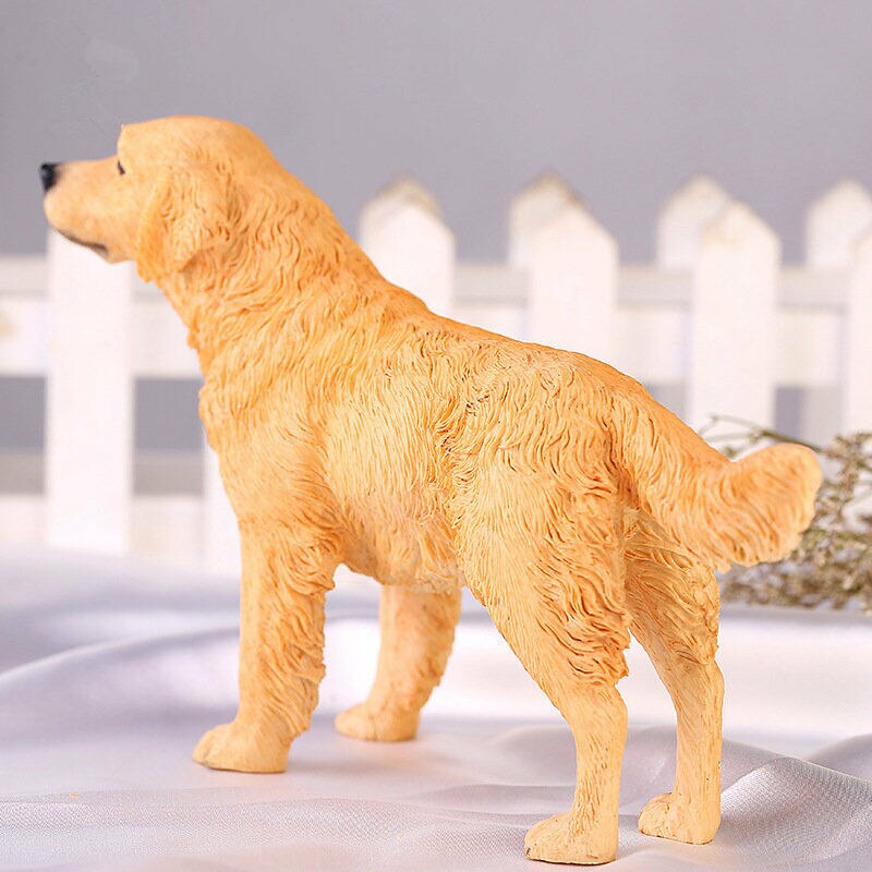 JJM Golden Retriever Dog Pet Animal Figure Model T... – Grandado