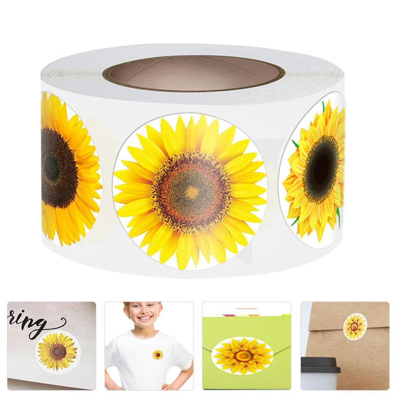 1 Roll Of 500Pcs Delicate Self-Adhesive Stickers S... – Vicedeal