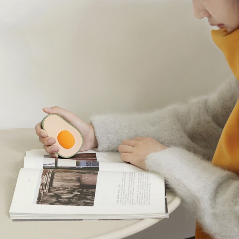 Vinter avocado lommevarmer håndvarmer 4000 mah ele... – Grandado