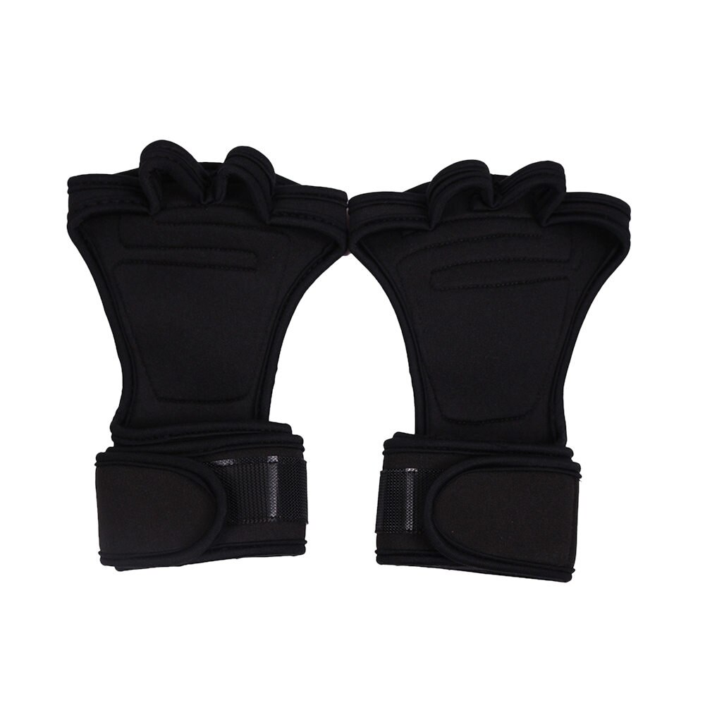 1 Pair S M L Weight Lifting Gloves Hand Grip Synth... – Grandado