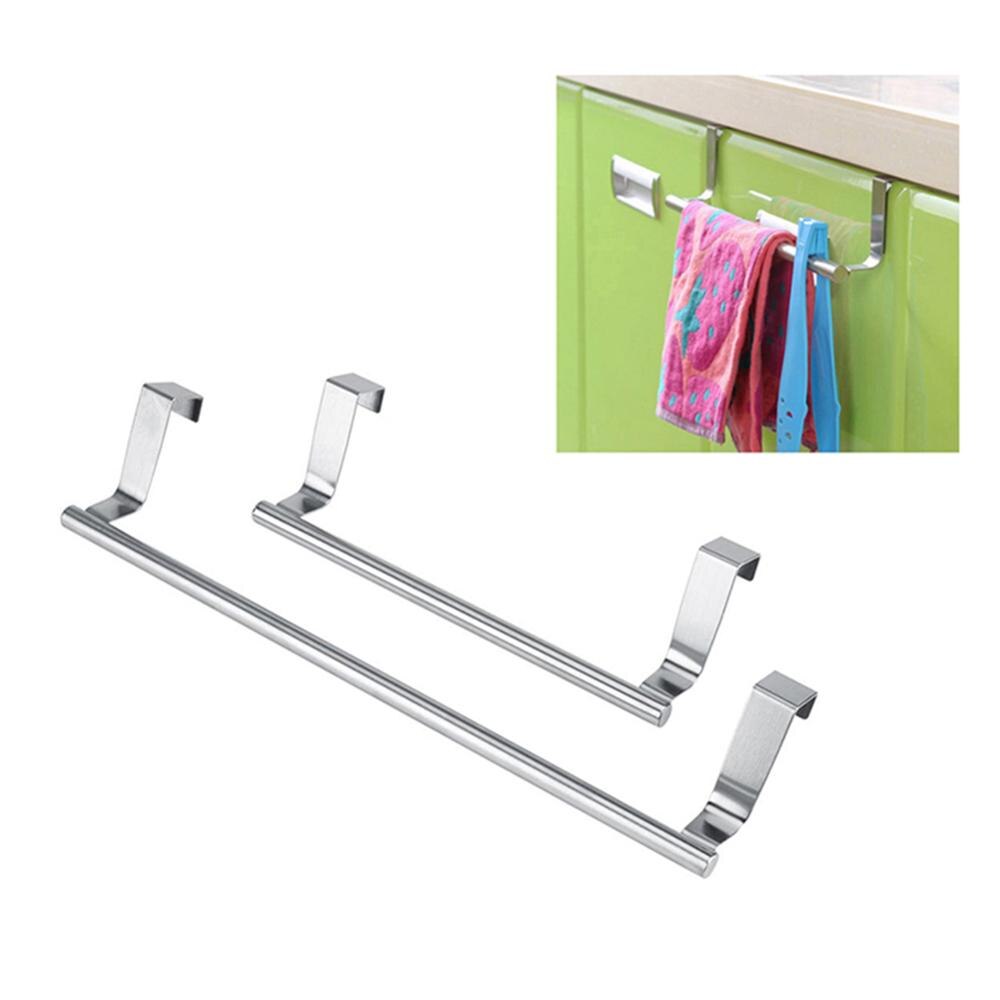 Single Towels Rack Over The Door Towel Rail Stainl... – Grandado