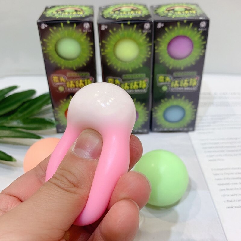 Squeeze Luminous Sticky Ball Sensory Fidget Dough ... – Grandado