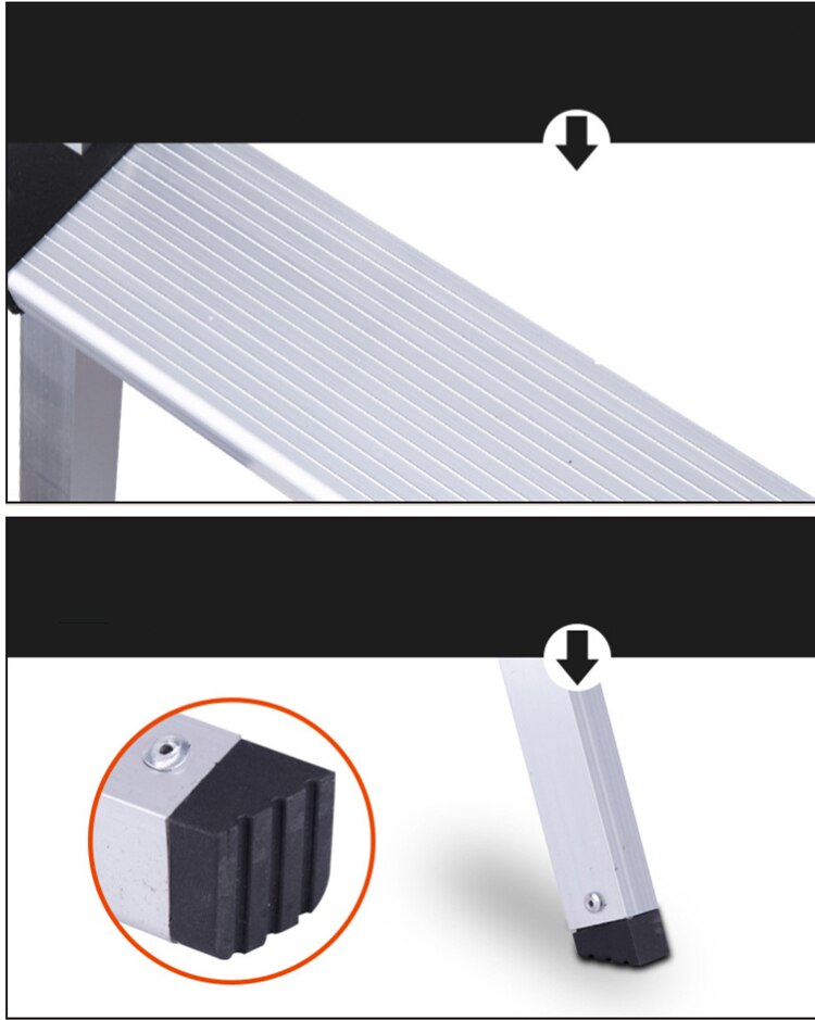 Foldable Aluminum Ladder A-type Multi-functional F... – Vicedeal