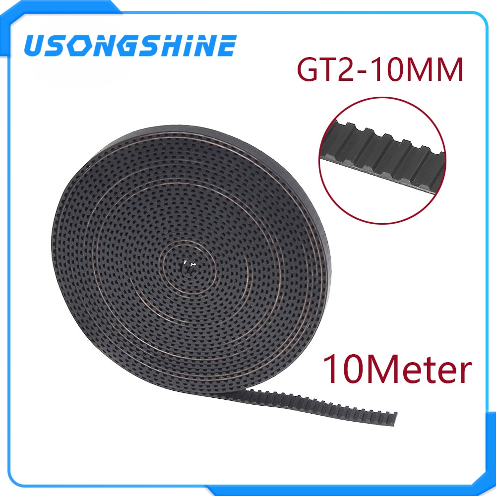 10meter GT2-10mm open timing belt width 10mm GT2 b... – Vicedeal