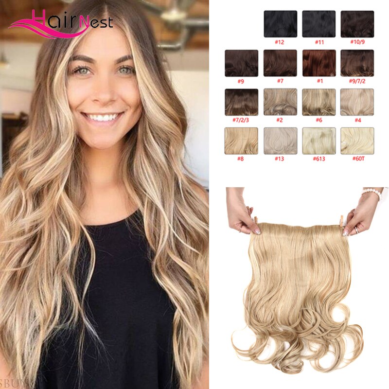 Hair Nest Hair Extension Clip Secret Fish Line Hai... – Grandado