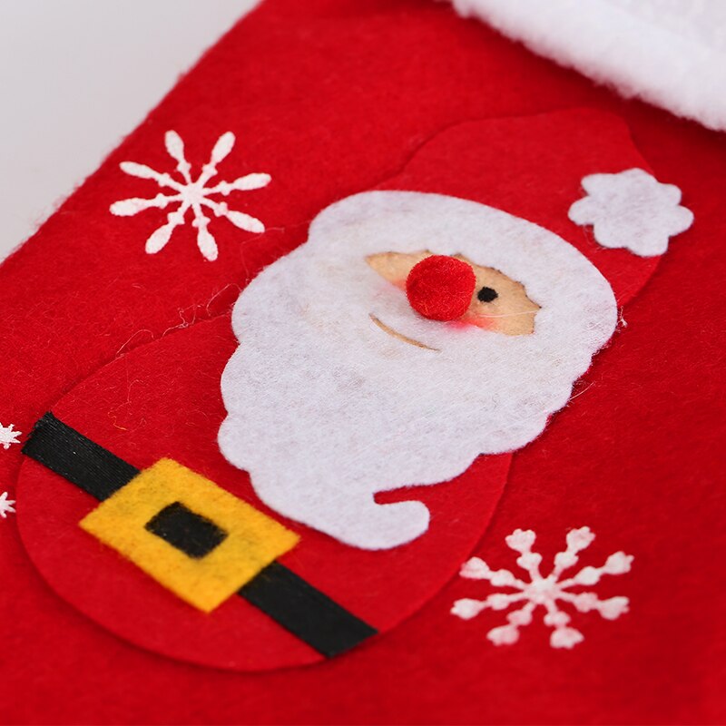 Urijk Christmas Stockings Fabric Santa Claus Sock ... – Grandado