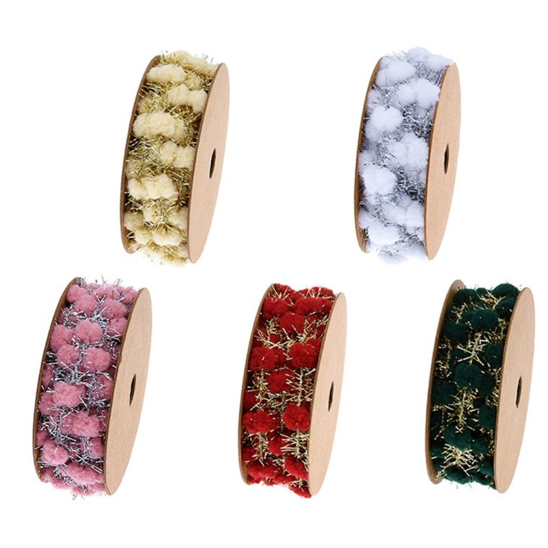 Glitter Tinsel Pom Poms Iron Wire Ribbon Metallic ... – Grandado