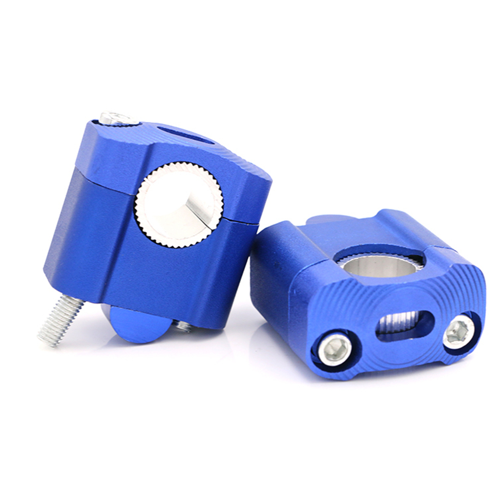 2 Stuks Cnc 22Mm 28Mm Off Road Motorfiets Stuur Riser Klemmen Motorbike Stuurwiel Bar Adapter ...