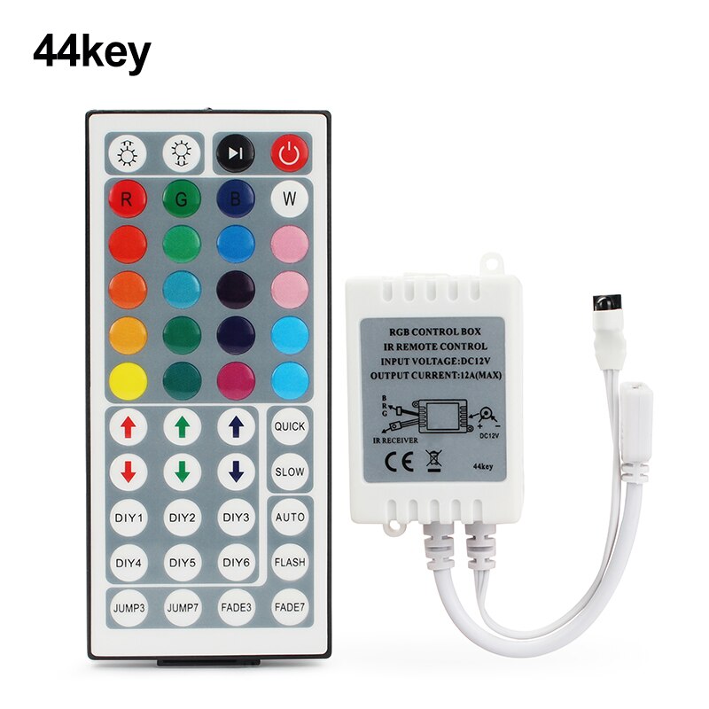 24 Keys 44 Keys LED RGB Controller Music IR Remote... – Grandado