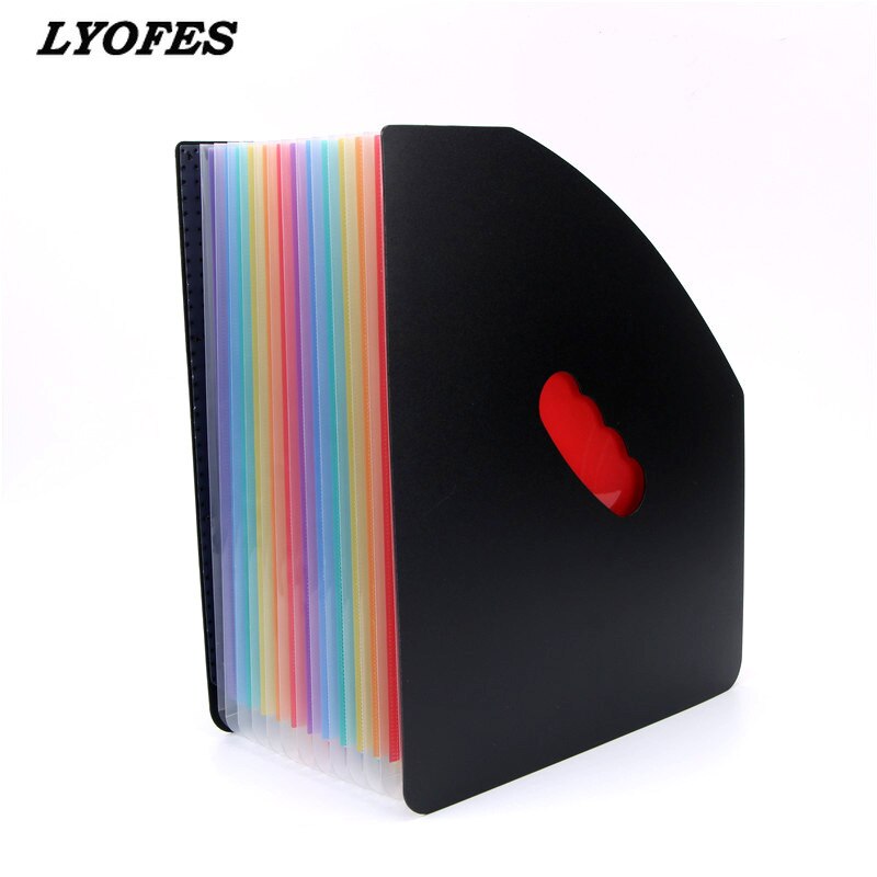 Erectable expanding wallet Rainbow Folder Document... – Grandado