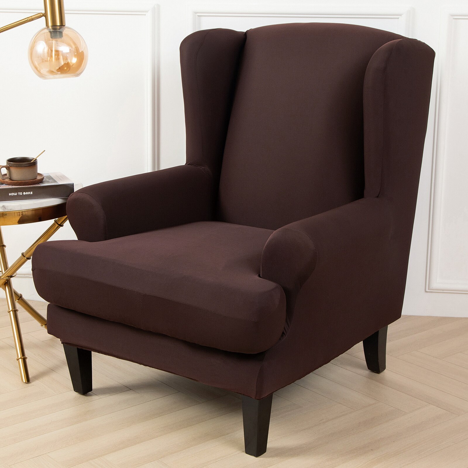 Waterproof Sloping Arm King Back Chair Cover Elast... – Grandado