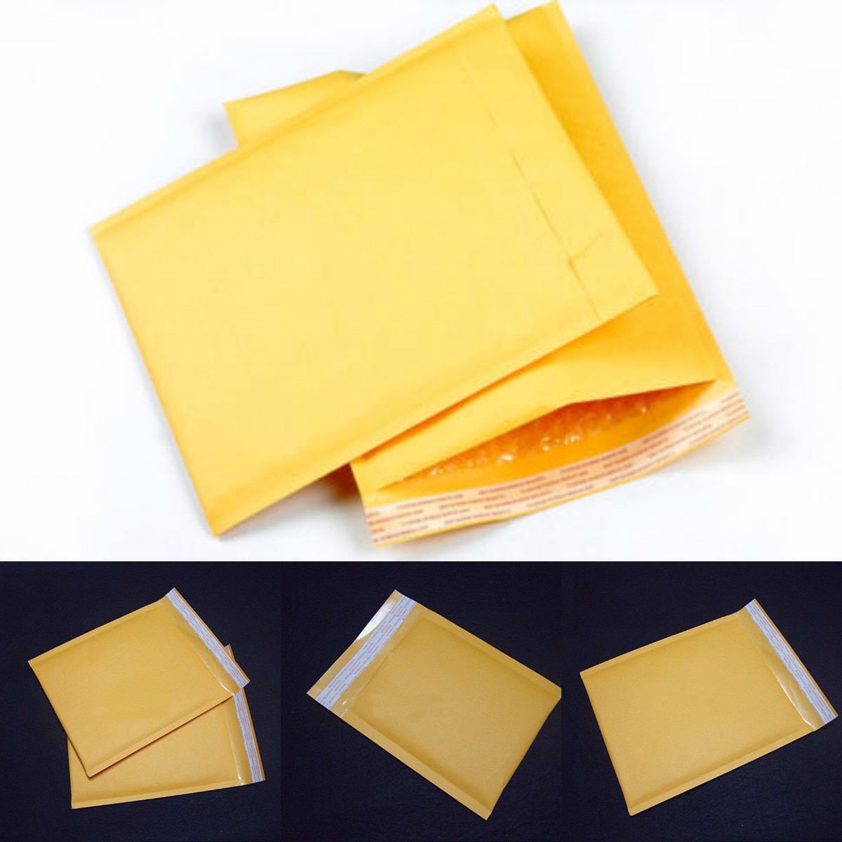 Kraft Bubble Mailers Padded Envelopes Bag Self Sea... – Vicedeal