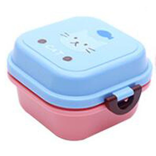 Cute Animal Pattern Plastic Lunch Food Box Childre... – Vicedeal