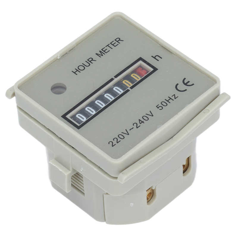 Hour Meter Mechanical Hour Counter Industrial Time... – Vicedeal