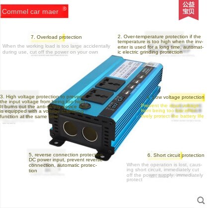 Solar Inverter General 12/24 220V 200W Inverter Vo... – Vicedeal