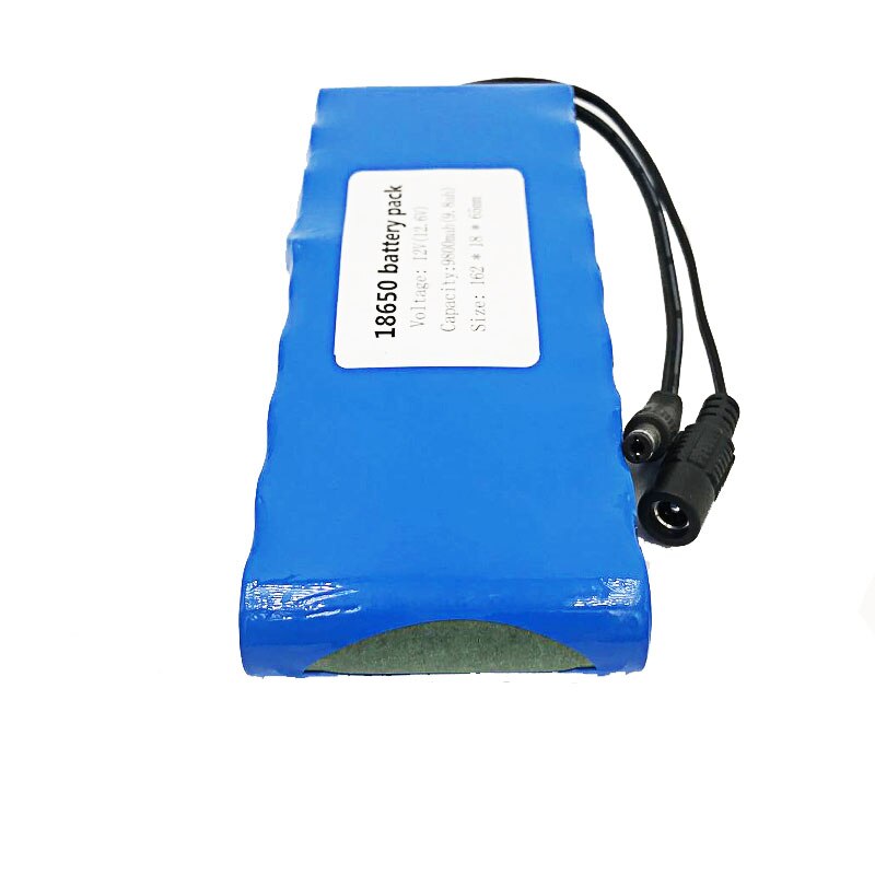 12V Battery 18650 9.8AH Portable Rechargeable Batt... – Grandado