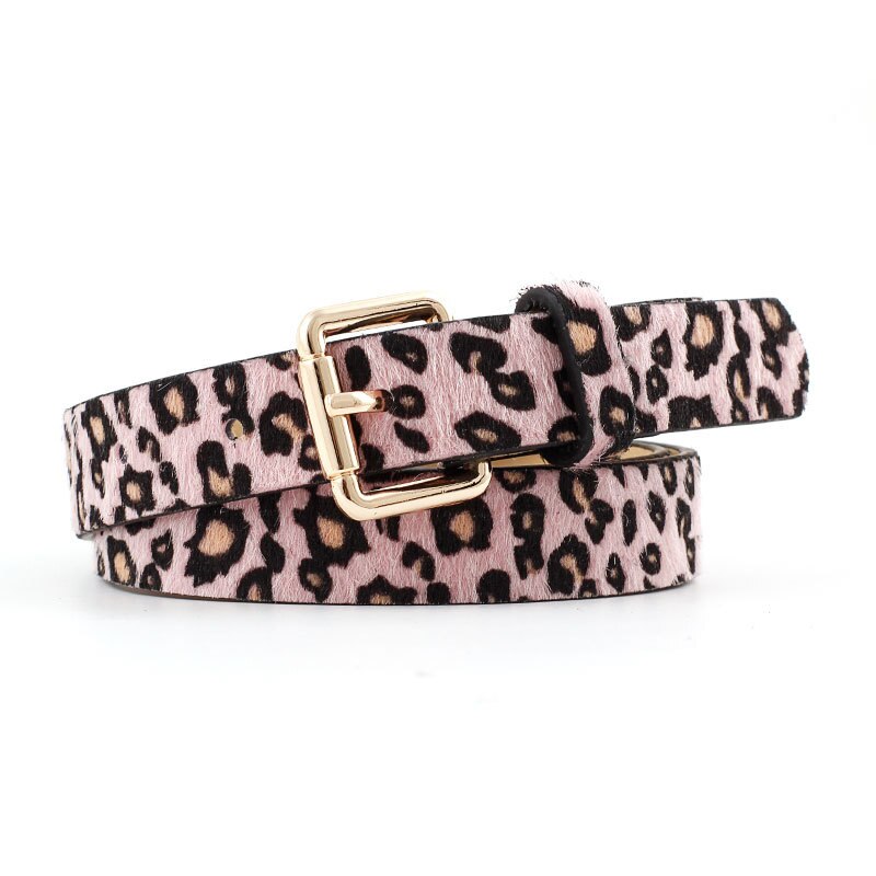 Winter Vrouwen Riem Mode Leopard Spotted Paardenha... – Grandado