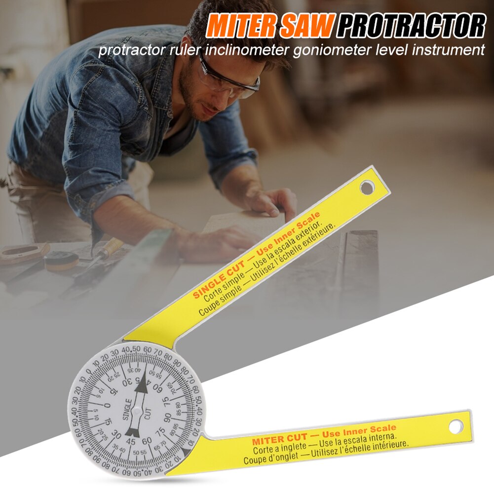 Woodworking Tools Protractor Saw Protractor Engrav... – Grandado