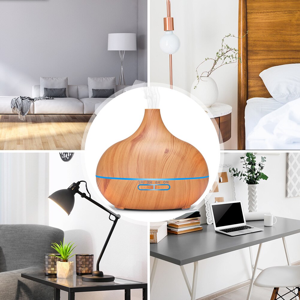 Electric Humidifier Essential Aroma Oil Diffuser U... – Grandado