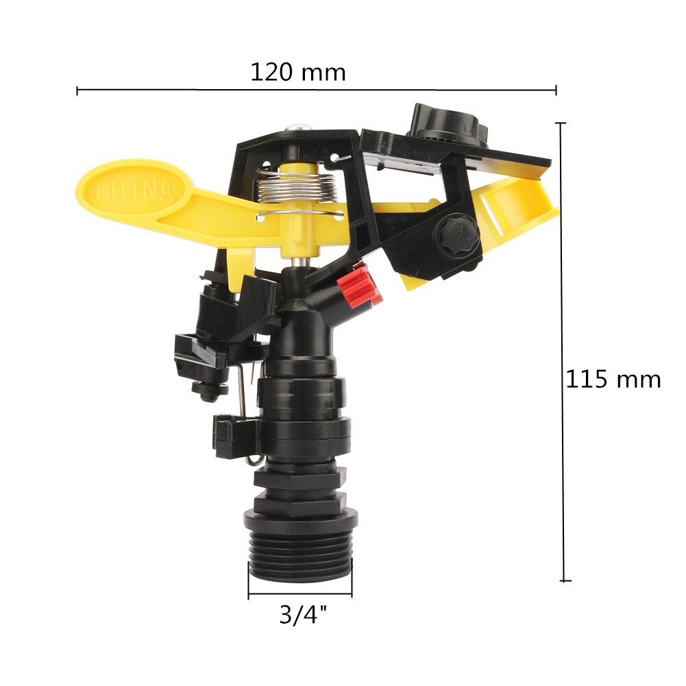 Aspersor de chorro giratorio de rosca macho de 3/4... – Grandado