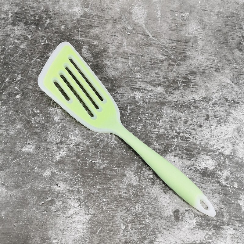 Cooking Turner Silicone Slotted Wide Turner Spatul... – Grandado