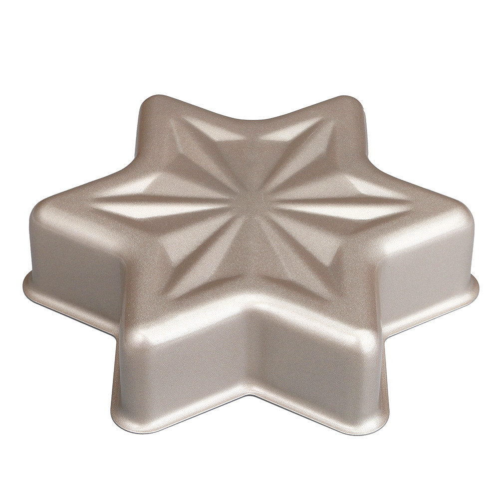 Kitchen chefmade Non-stick Snowflake Cake Bun Pan ... – Vicedeal