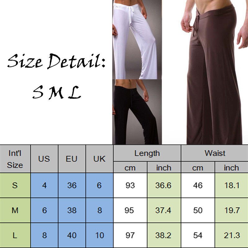 Men's Casual Loose Loungewear Sports Wide Leg Trou... – Grandado