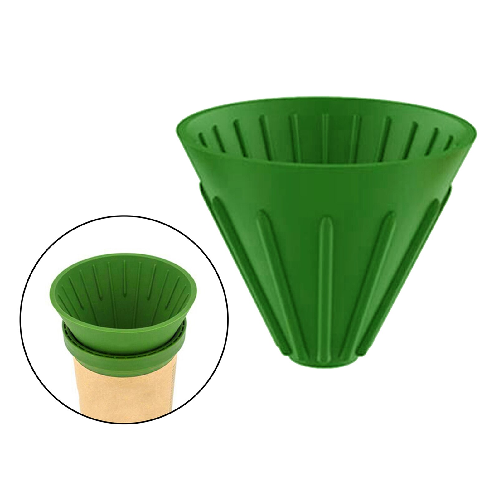 Foldable Reusable Silicone Camping Coffee Filter C... – Vicedeal