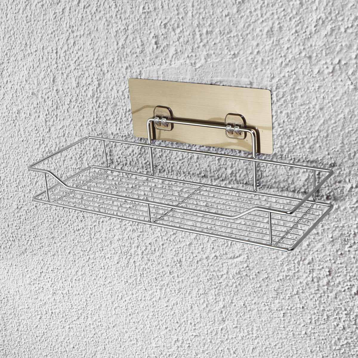 Bathroom Shower Shelf Storage Stainless Steel Non ... – Vicedeal