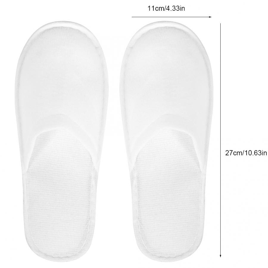 10Pcs non-woven Hotel Slippers Disposable SPA Slip... – Grandado
