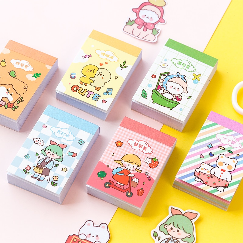 6packs/LOT soft set series stationery sticker deco... – Vicedeal