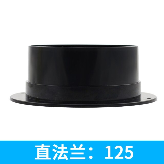 4~6 inch ABS Straight Pipe Flange Ventilation Duct... – Grandado