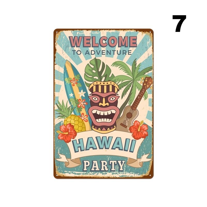 Vintage and Retro Tin Signs Metal Posters Wall Sig... – Grandado