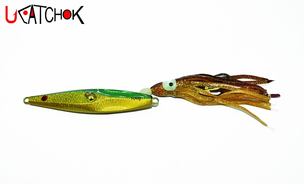 100g Inchiku Japanese style luminous lead jigs rig... – Grandado