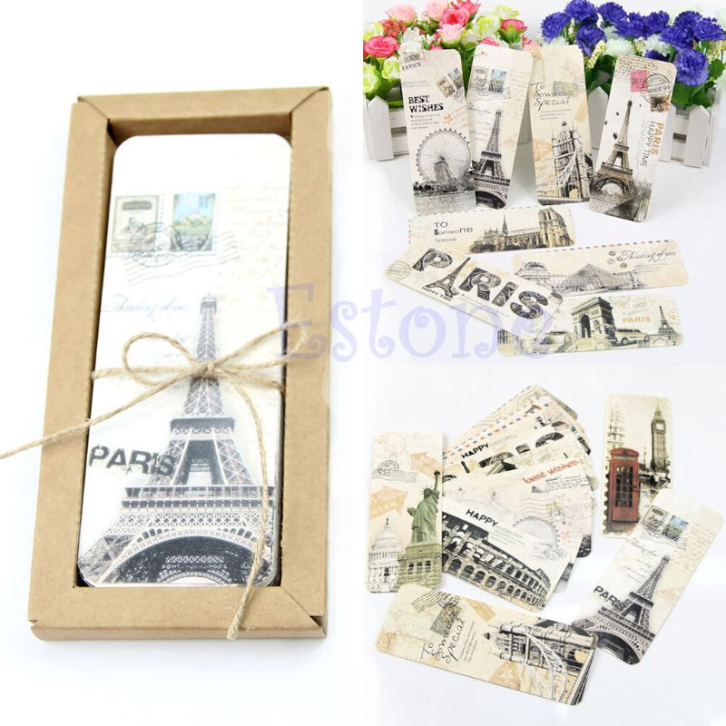 30pcs Chinese Style & World famous buildings Paper... – Grandado