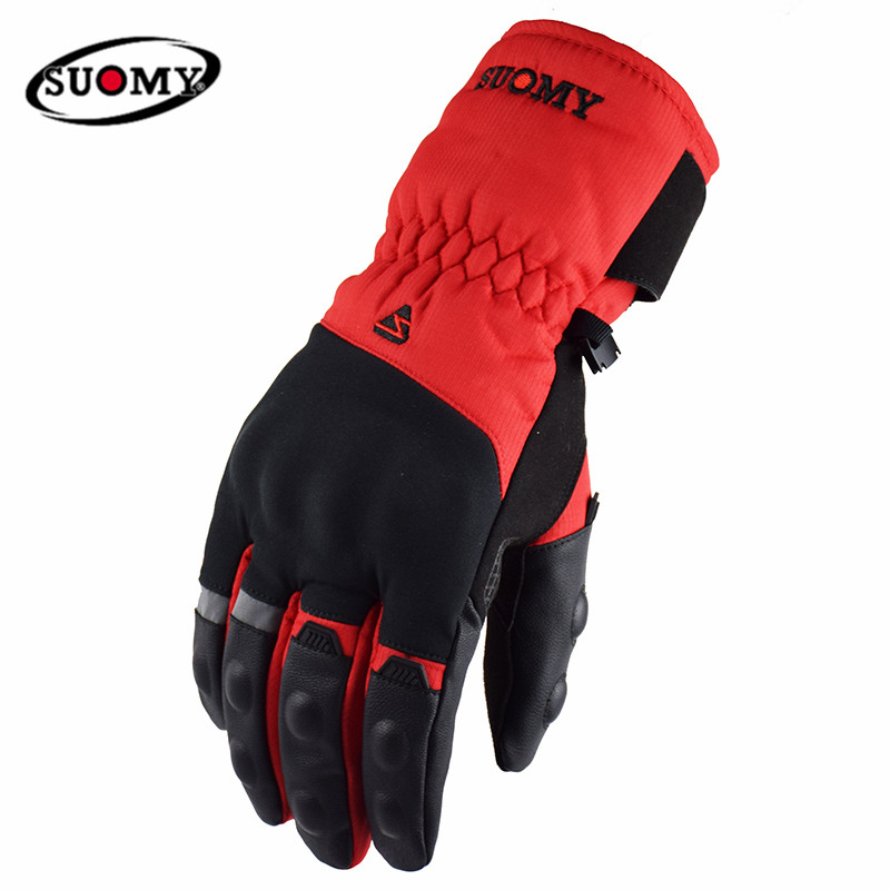 SUOMY Warm Motorcycle Gloves Winter Waterproof Mot... – Vicedeal