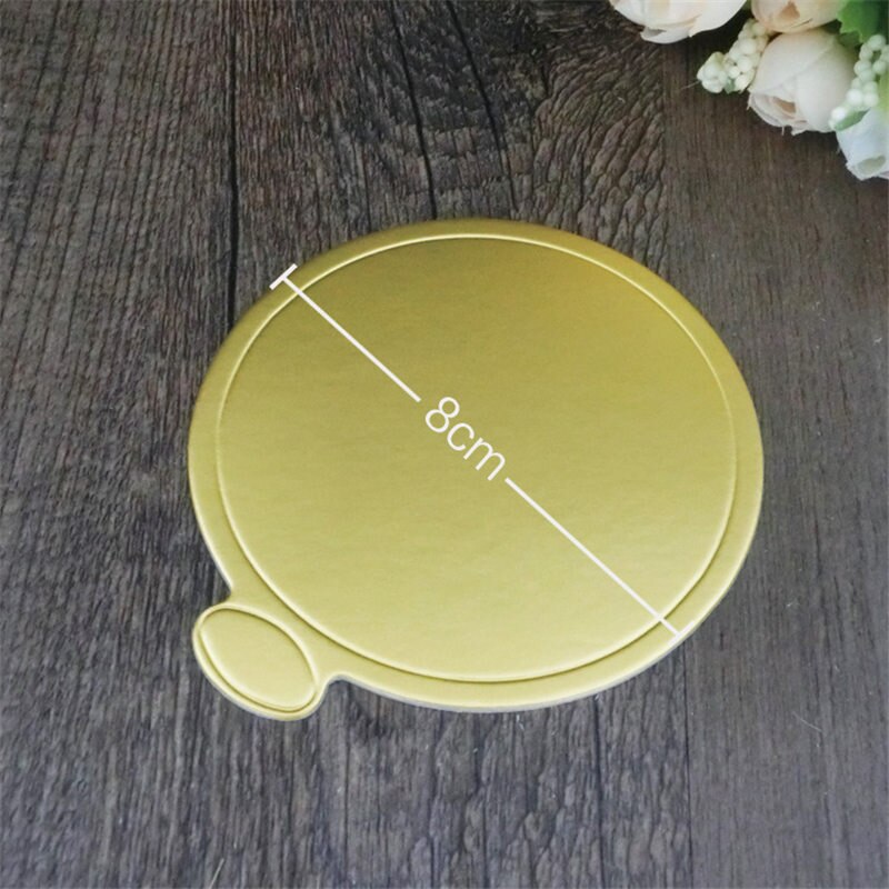 1set/100pcs Gold Cake Circles Greaseproof Laminate... – Vicedeal