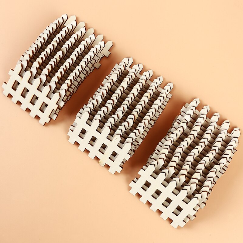 100 stuks doe-het-zelf mini kleine hekwerk barrièr... – Vicedeal