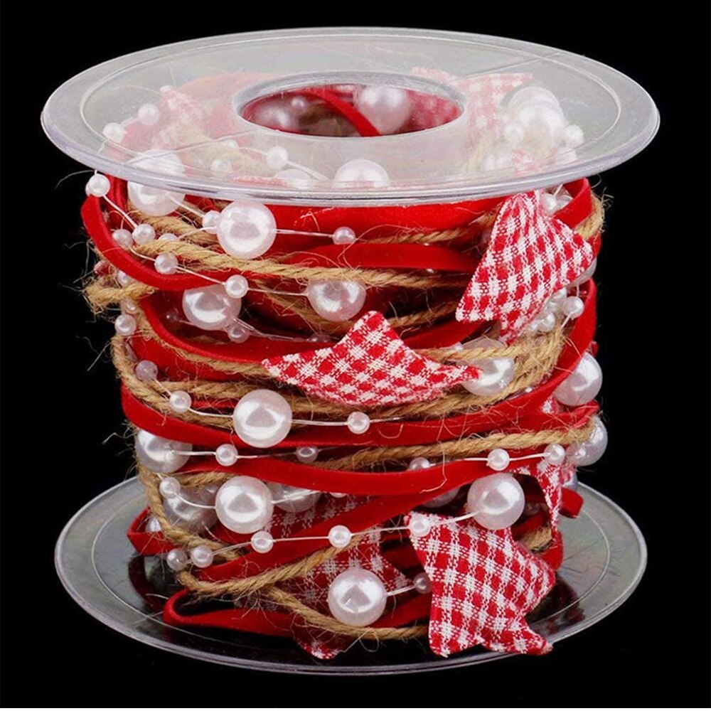 Christmas ribbon Christmas tree ribbons handmade f... – Grandado