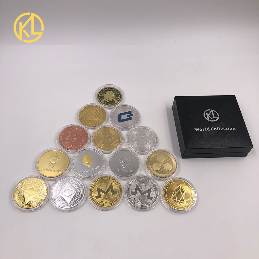 CO012 Gold Plated Ethereum Classic Coin Commemorat... – Vicedeal
