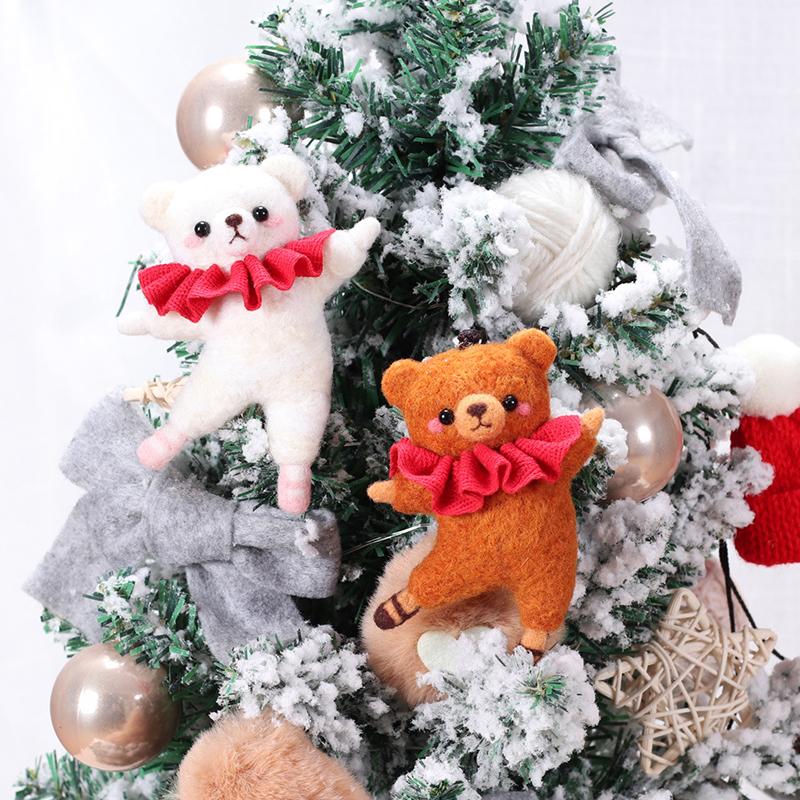 Non finished Needle Felting Animal Kit Relaxed DIY... – Grandado