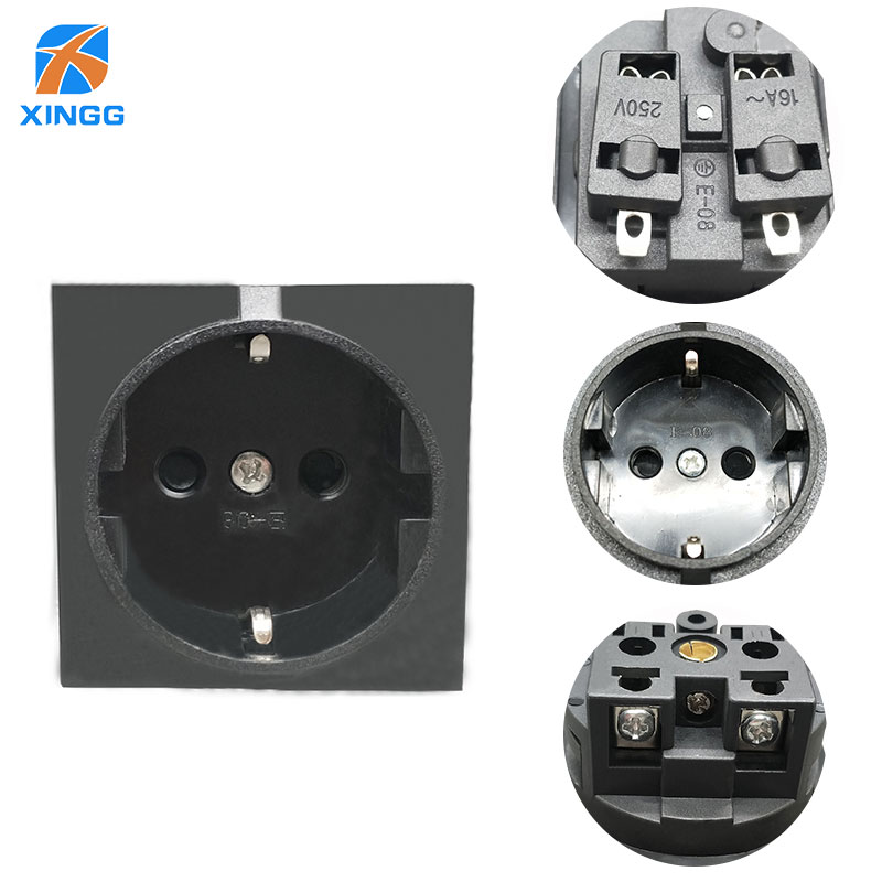 EU PLUG Ronde 2 Pin Industriële Elektrische Power ... – Vicedeal