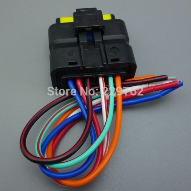 shhworldsea 1pcs 6 Pin/Way Throttle Valve Plug Fem... – Grandado