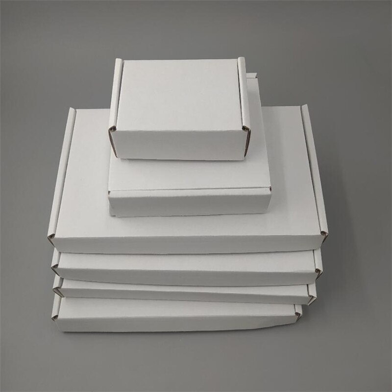 11*8*3.5cm White Corrugated Carton Mailer Boxes E ... – Grandado