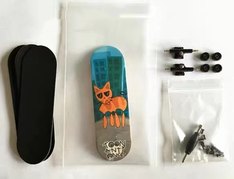 Style Wood Fingerboard Toys Mini Finger Skateboard Grandado