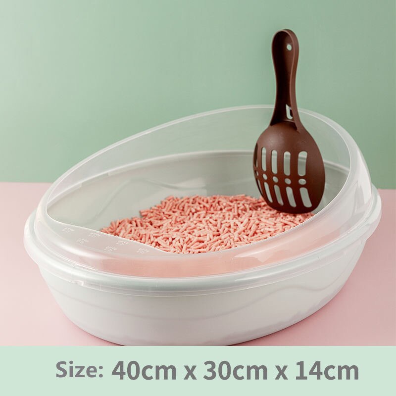 Cat Litter Box Semi-Closed Detachable Anti-Splashi... – Grandado