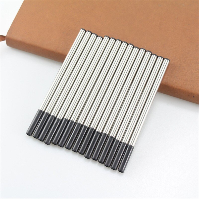 1P Luxus Volle Metall Schwarz Nachfüllung 0,5mm Ku... – Grandado