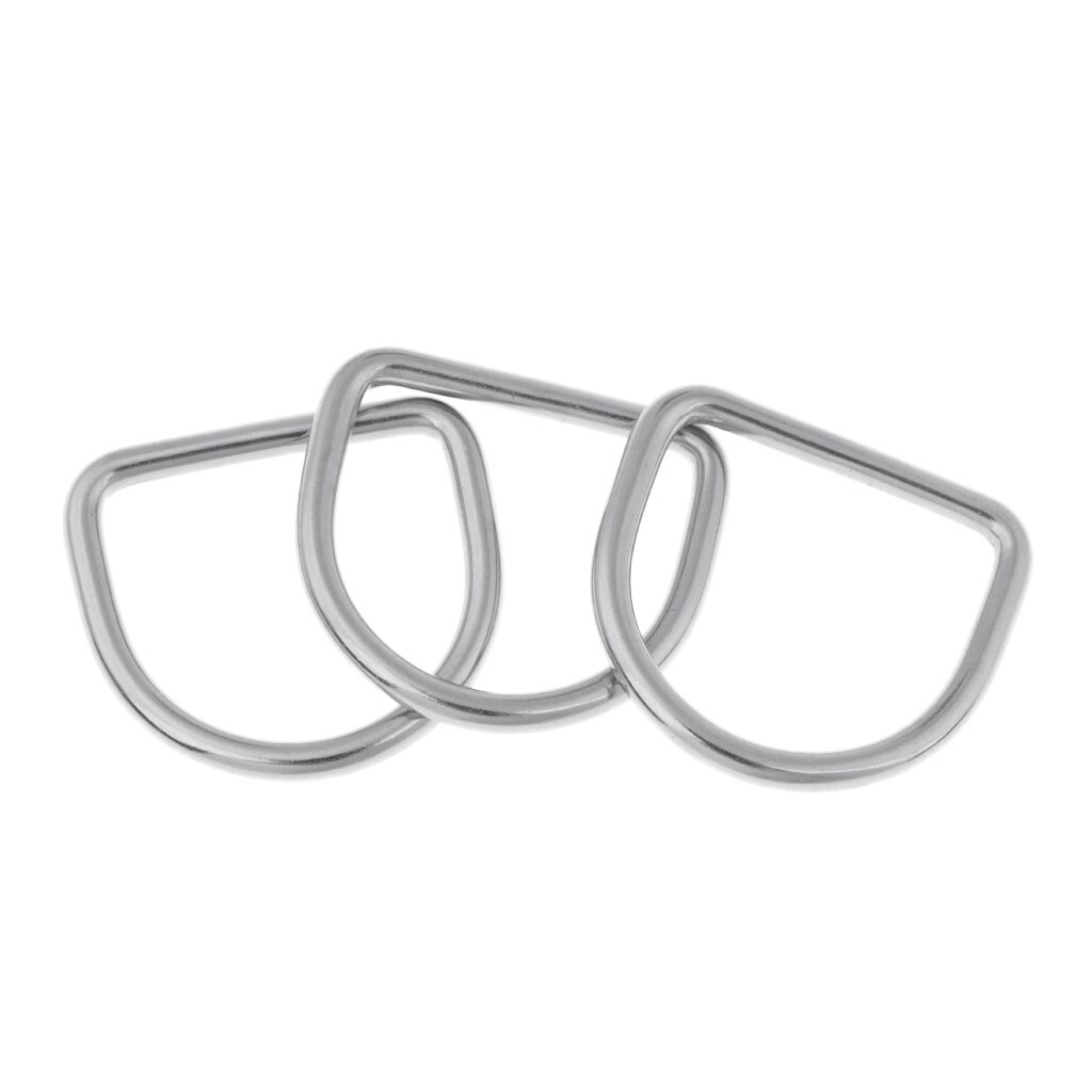 3Pcs/set Heavy Duty Scuba Diving Bent D Ring for W... – Vicedeal