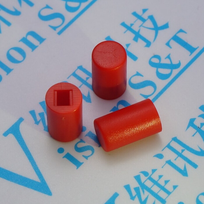 20pcs/lot Red Self Locking Switch Caps Plastic Cap... – Grandado